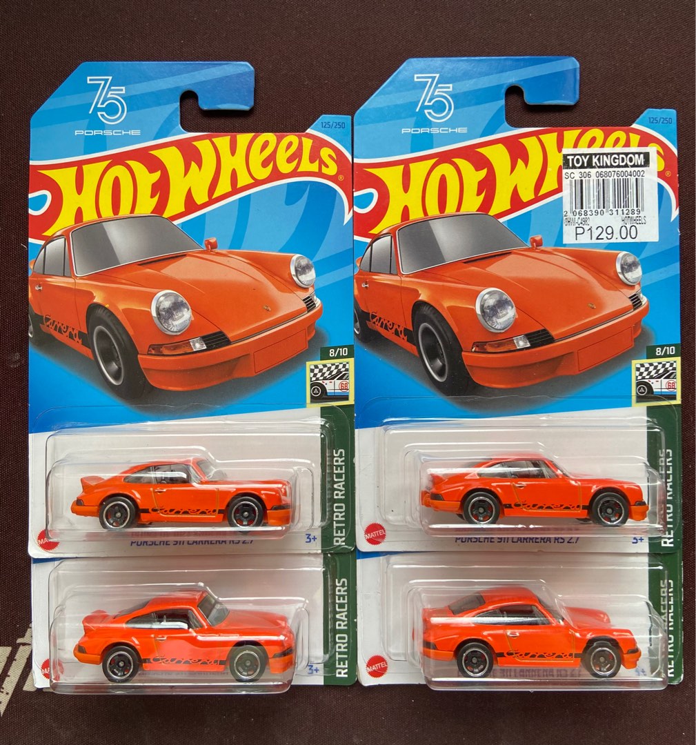 Porsche 911 Carrera 2.7 (orange), Hobbies & Toys, Toys & Games on Carousell