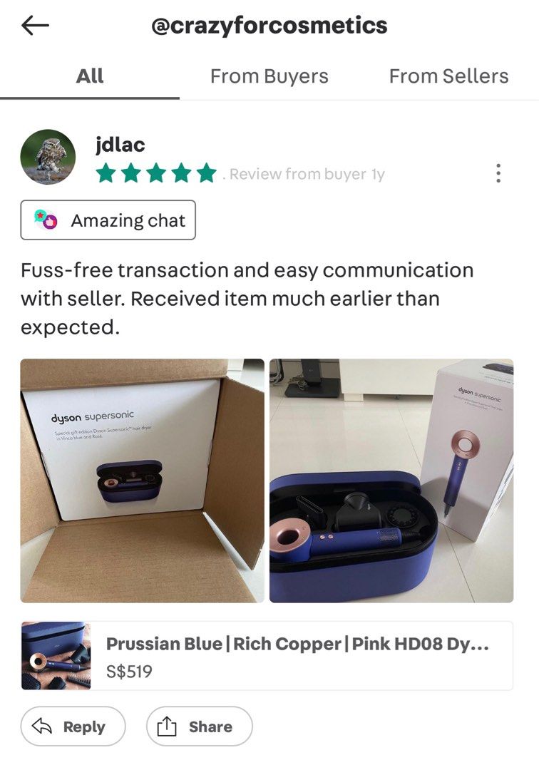 HD15 Prussian Blue|Rich Copper|Pink HD08 Dyson Supersonic Hair Dryer ...