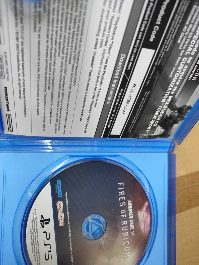PS5 Armored Core VI Fire of Rubicon, Video Gaming, Video Games ...