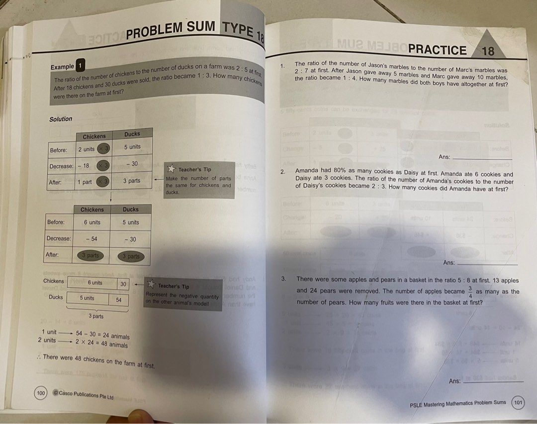 PSLE MASTERING MATHEMATICS PROBLEM SUMS, Hobbies & Toys, Books ...