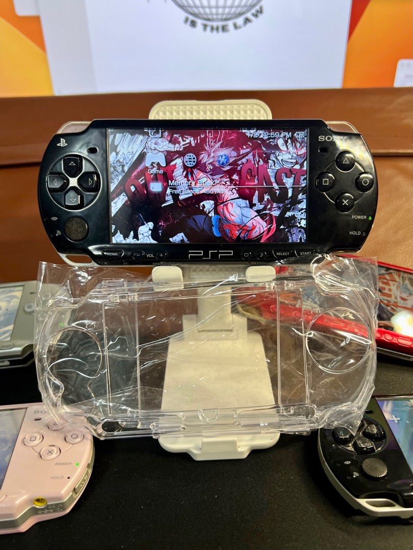 PSP 2000 Piano Black Playstation Play Station Portable, Video Gaming ...