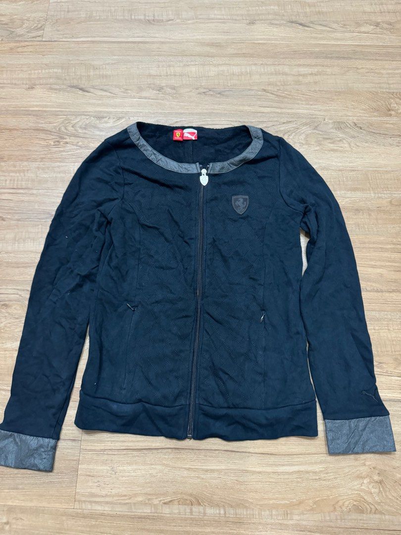Puma Ferrari Sweater, Women's Fashion, Coats, Jackets and Outerwear on ...