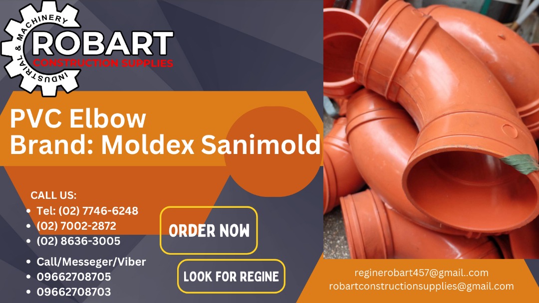 PVC Elbow Brand: Moldex Sanimold, Commercial & Industrial, Construction ...