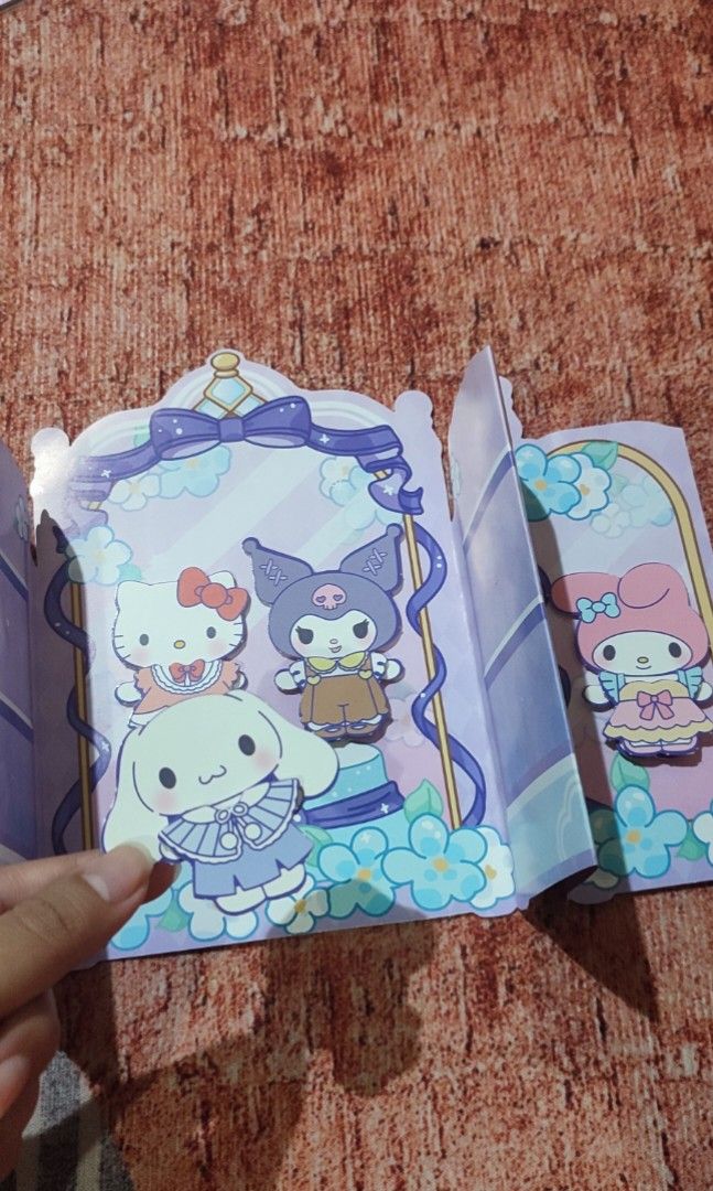 Quiet book sanrio, Hobbies & Toys, Toys & Games on Carousell