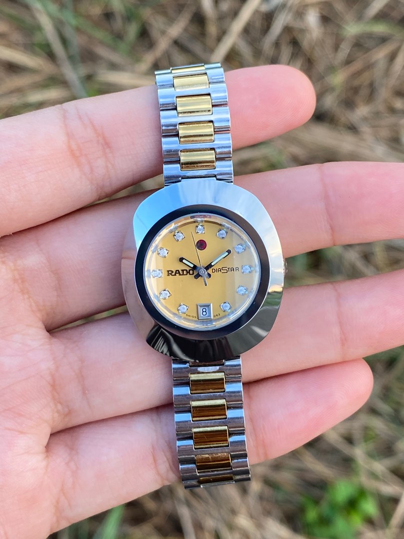 Rado DiaStar Original Two-tone Ladies Watch, Luxury, Watches on Carousell