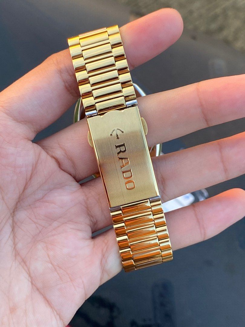 Rado Diastar The Original Red Stones Dial, Luxury, Watches on Carousell