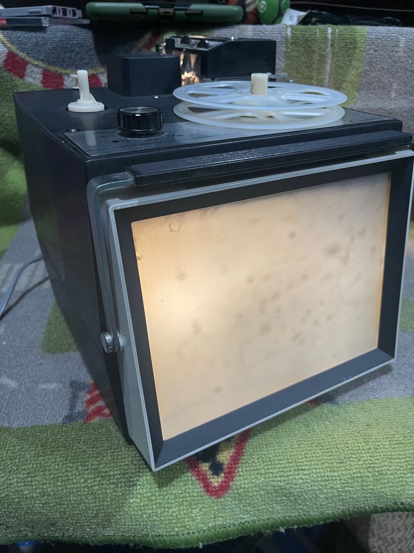 Rare Vintage Canon tv style projector 8mm super 8 movie film projector ...