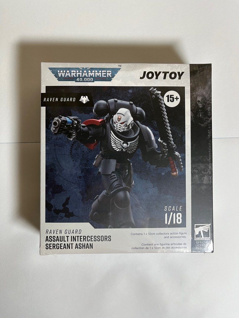 Raven Guard Assault Intercessor Sergeant Ashan Warhammer 40k JoyToy ...