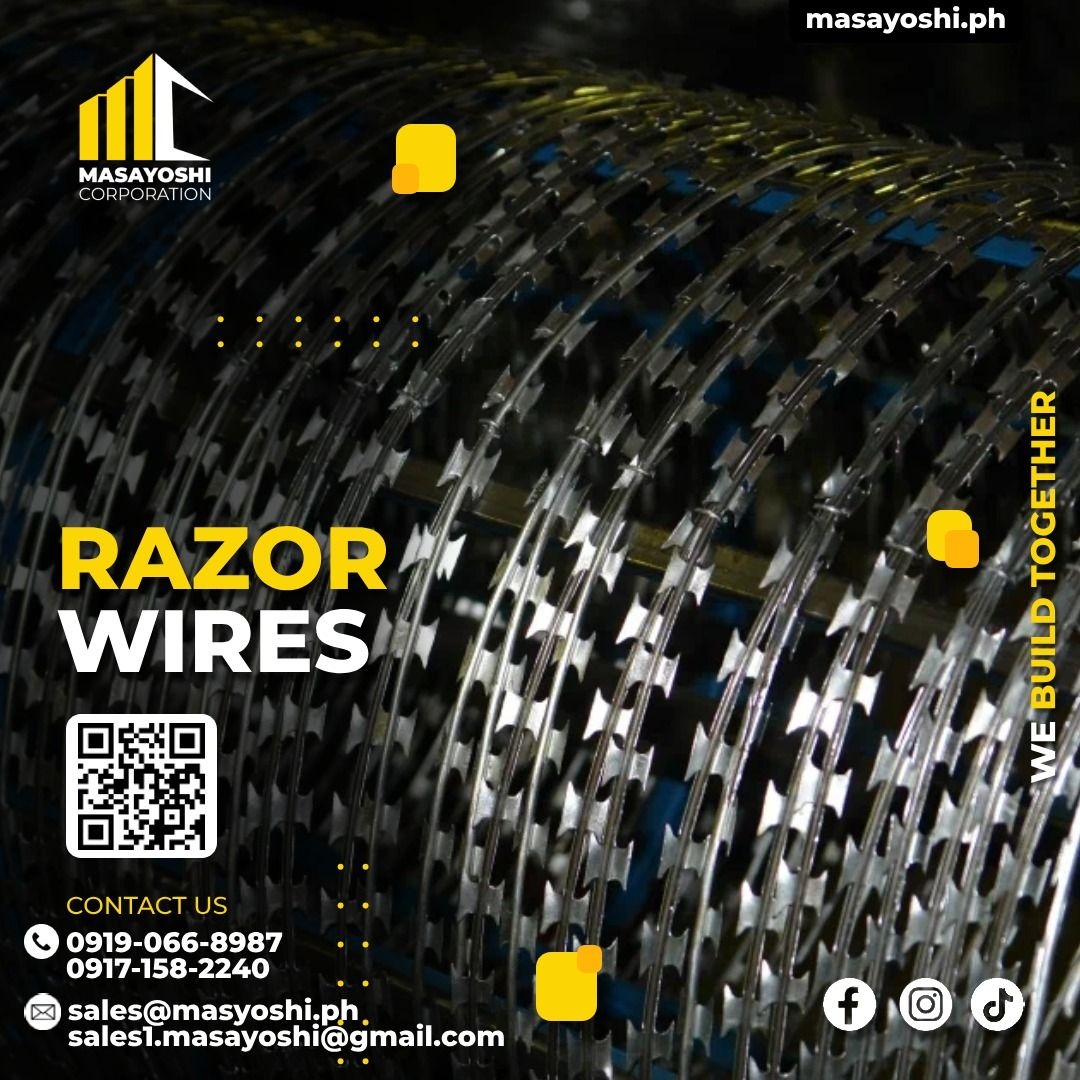 Razor Wires | Fencing Equipment | Concertina Wires | Fence | Razor ...