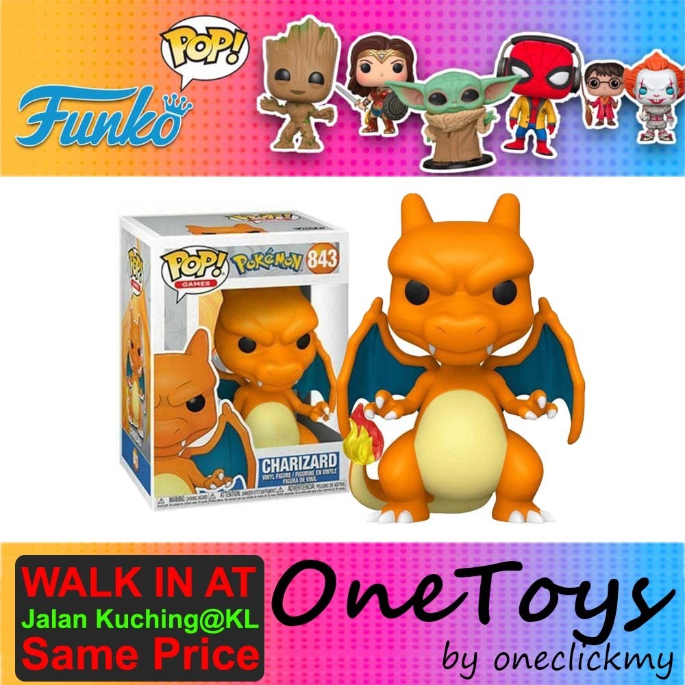 READY STOCK In Malaysia Original Funko Pop! Pokemon Charizard Pop ...