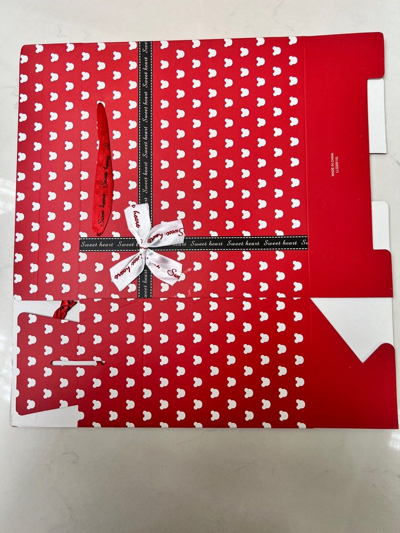 Red Mickey print Gift box ( 10 qty ), Food & Drinks, Gift Baskets ...