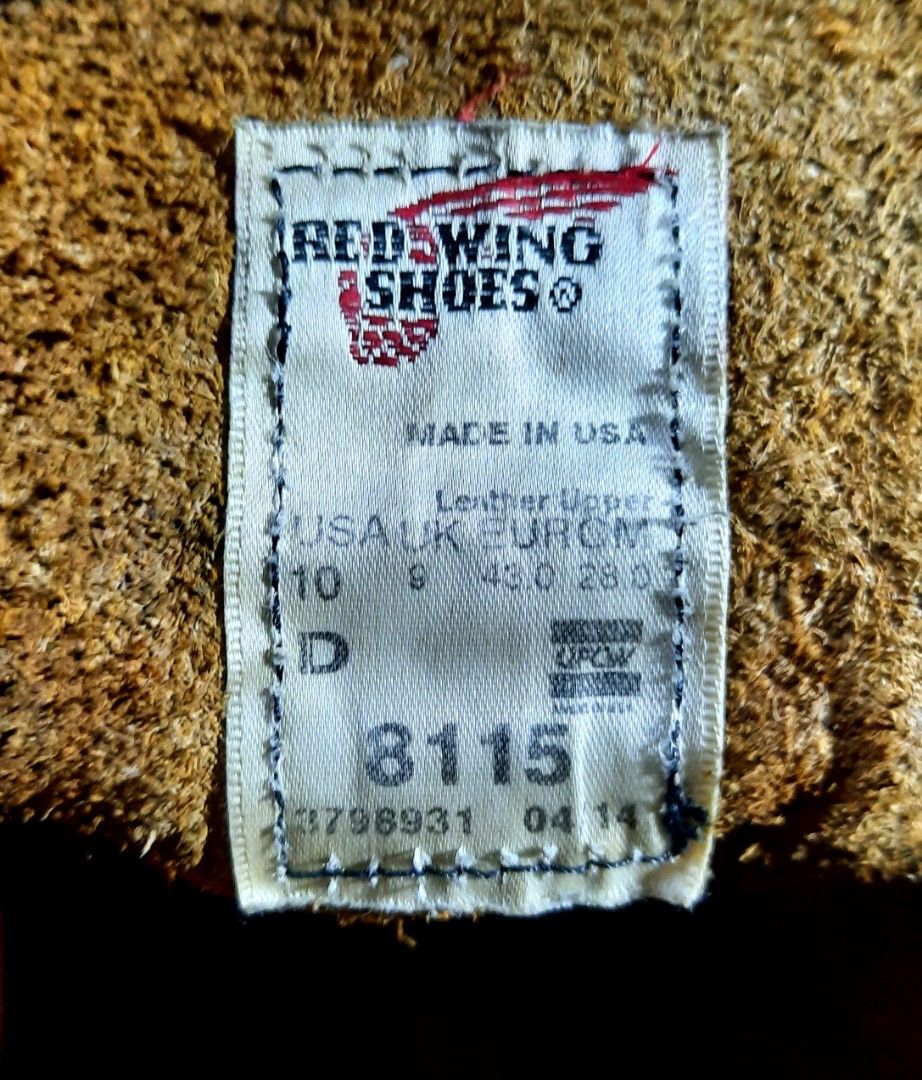 Red Wing Iron Ranger 8115 Copper Rough and Tough Redwing, Men's Fashion ...