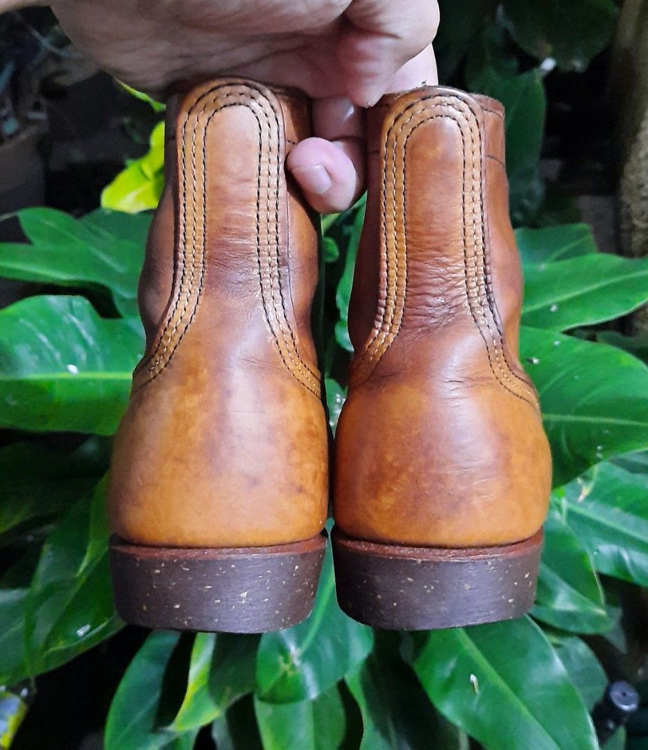 Red Wing Iron Ranger 8115 Copper Rough and Tough Redwing, Men's Fashion ...