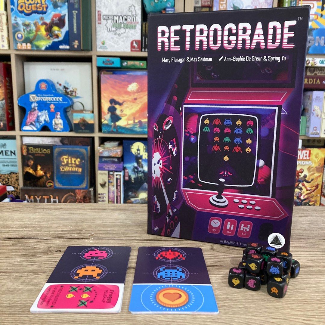 Retrograde Board Game, Hobbies & Toys, Toys & Games on Carousell