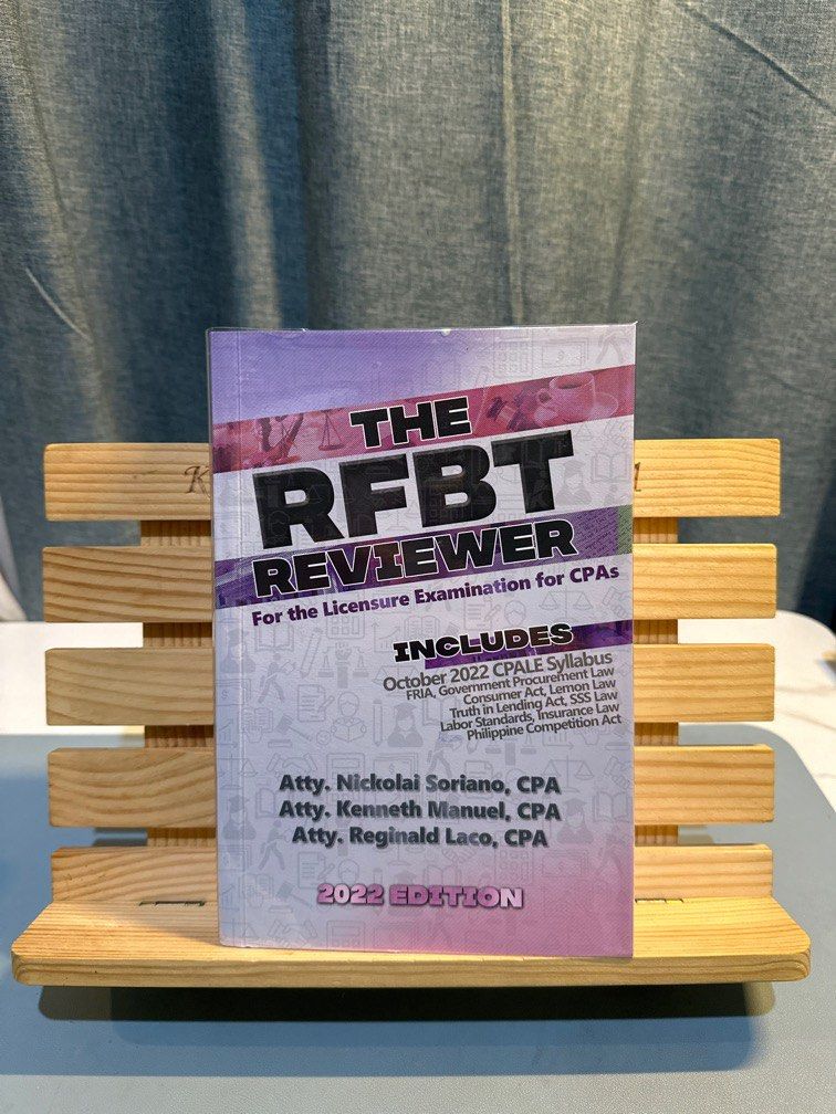 RFBT Reviewer by Laco (2022), Hobbies & Toys, Books & Magazines ...