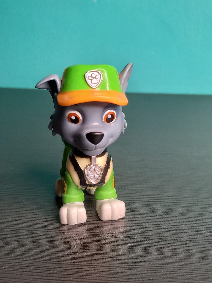 "Rocky" Paw Patrol Rescue Pup Posable SML Figure 2.5", Hobbies & Toys ...