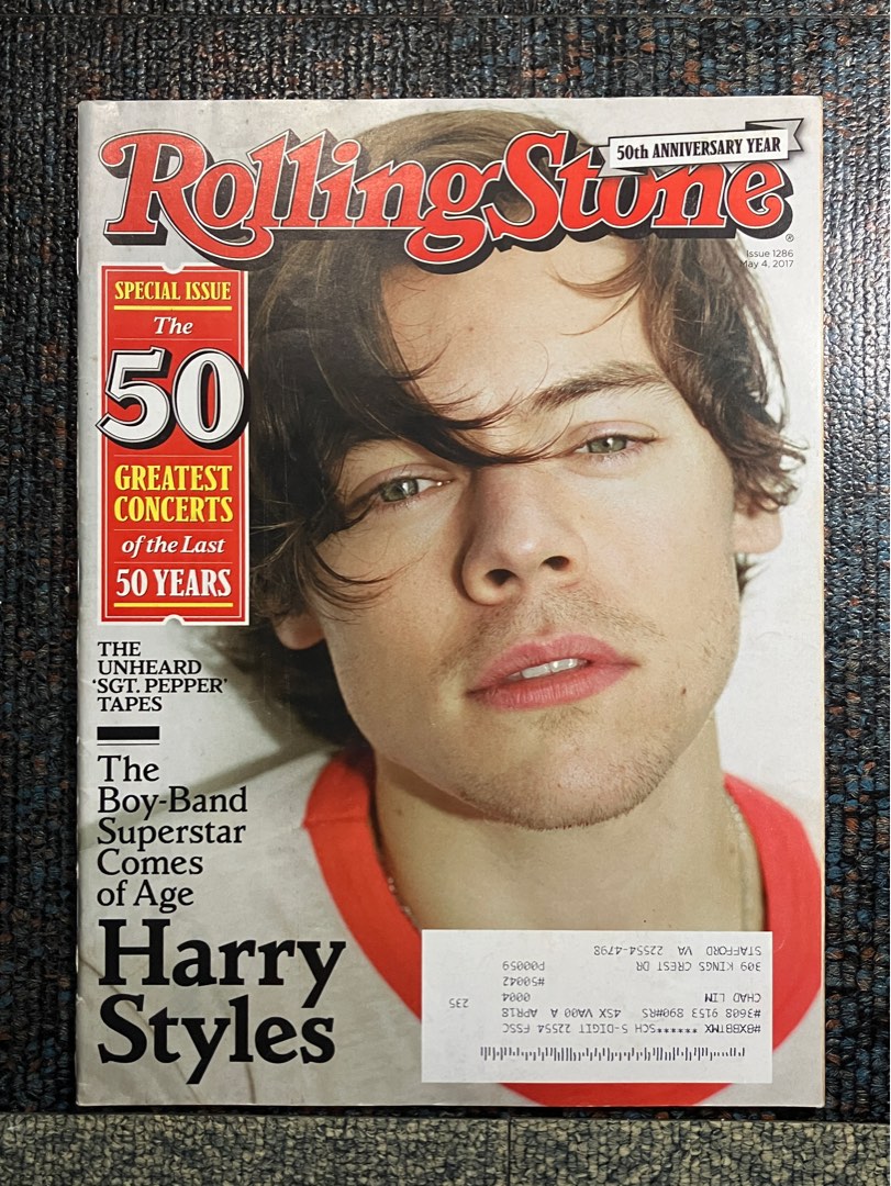 Rolling Stones Magazine (Issue 1286), Hobbies & Toys, Books & Magazines ...