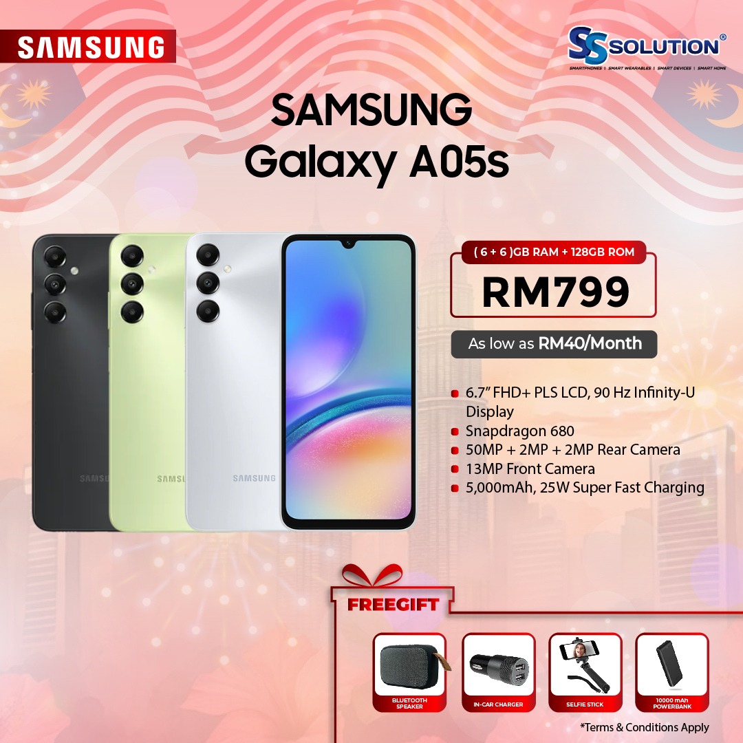 Samsung 05S Black 128 GB, Mobile Phones & Gadgets, Mobile Phones ...