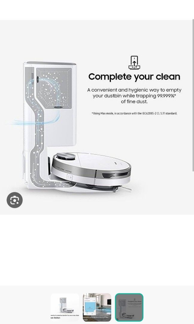 SAMSUNG JETBOT +, TV & Home Appliances, Vacuum Cleaner & Housekeeping on Carousell