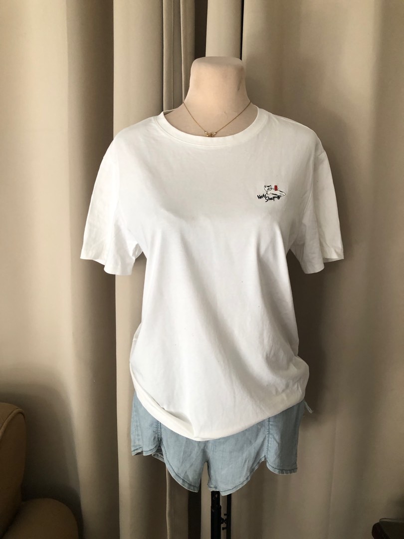 SANFU-embroidminimalist, Women's Fashion, Tops, Shirts on Carousell