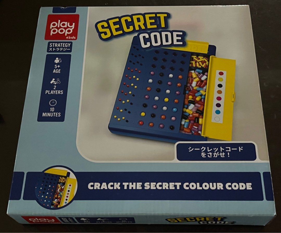 Secret Code Boardgame, Hobbies & Toys, Toys & Games on Carousell