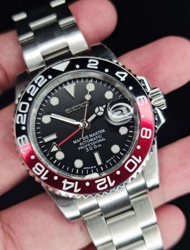 SEIKO ROLEX SUBMARINER "COKE", Luxury, Watches on Carousell