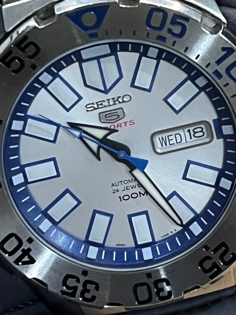 Seiko SRP481k1 baby ice monster, Men's Fashion, Watches & Accessories ...