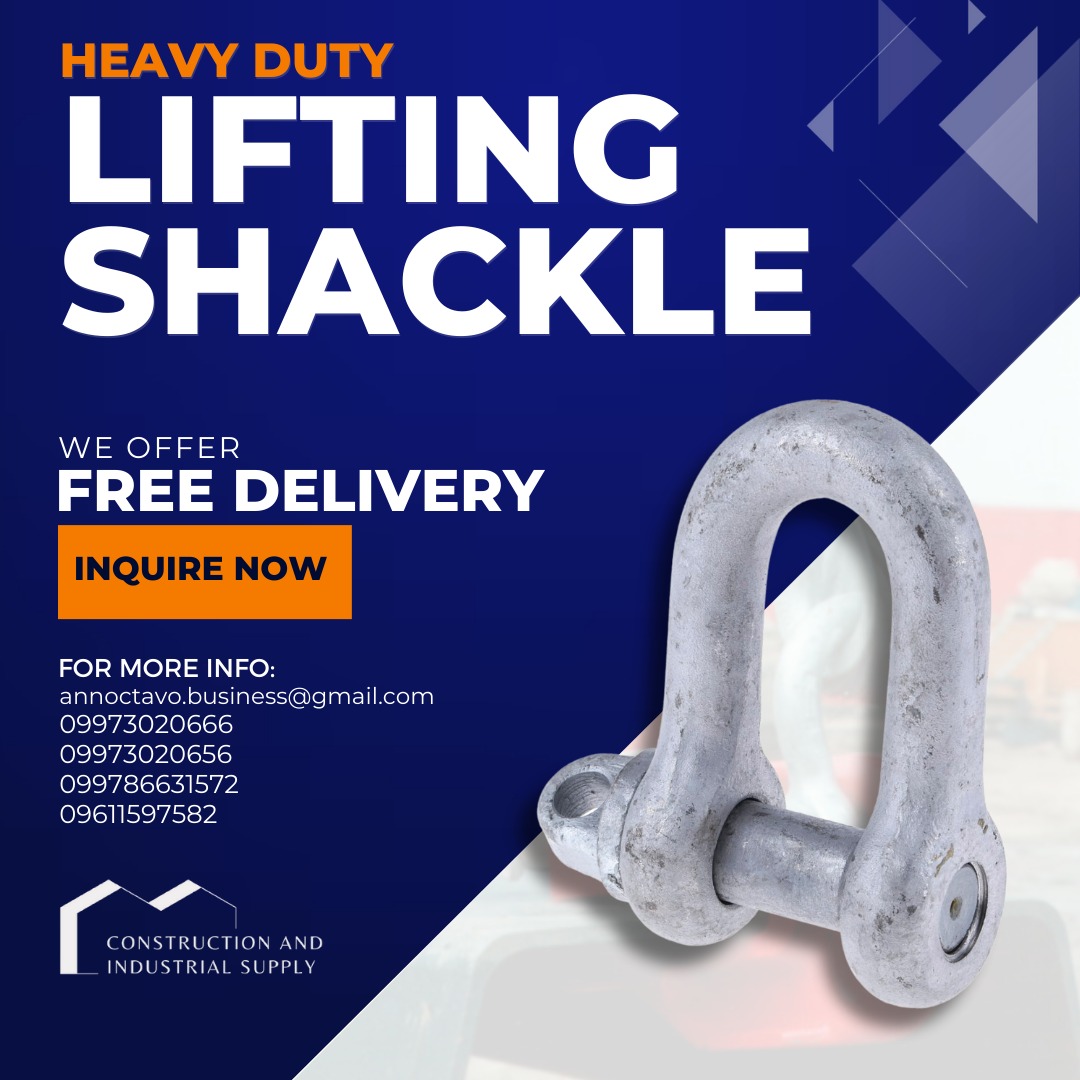 Shackle | Lifting Equipment | Rigging | Lifting Shackle | D Type ...