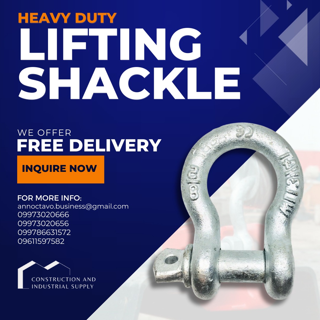 Shackle | Lifting Equipment | Rigging | Lifting Shackle | Car Shackle ...