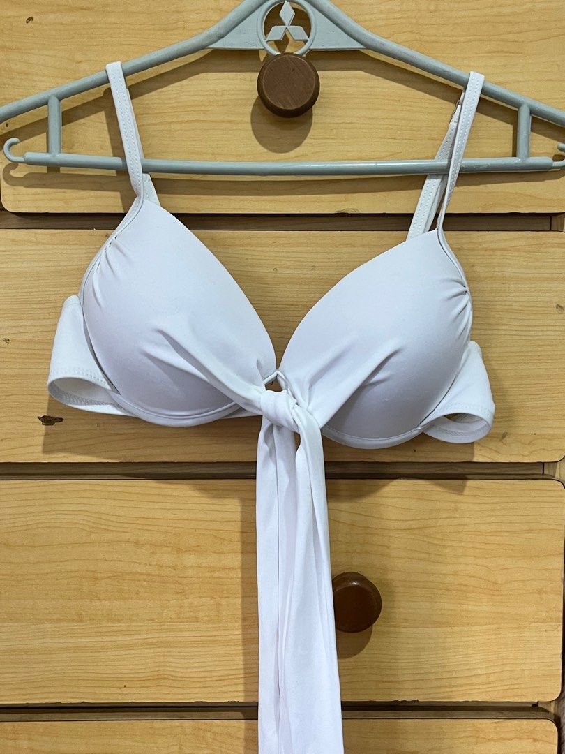 SHEIN Push Up Bikini Top (Wrap Around), Women's Fashion, Swimwear ...