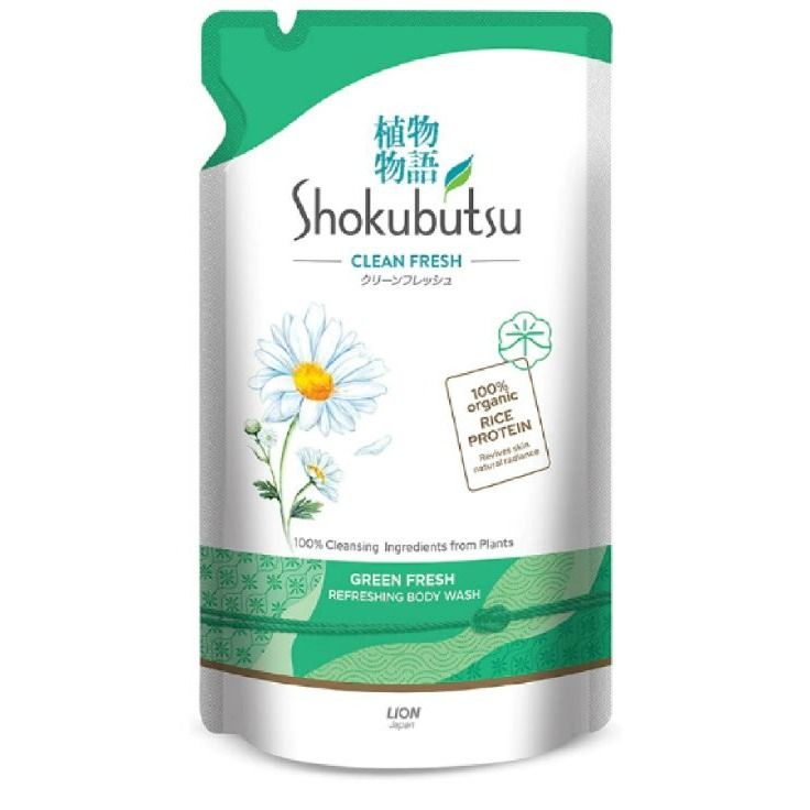 Shokubutsu Body Wash Refill Pouch Pack Bag 550ml 800ml 850ml Hydrating ...