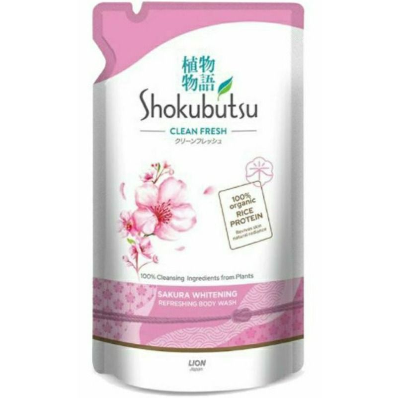 Shokubutsu Body Wash Refill Pouch Pack Bag 550ml 800ml 850ml Hydrating ...