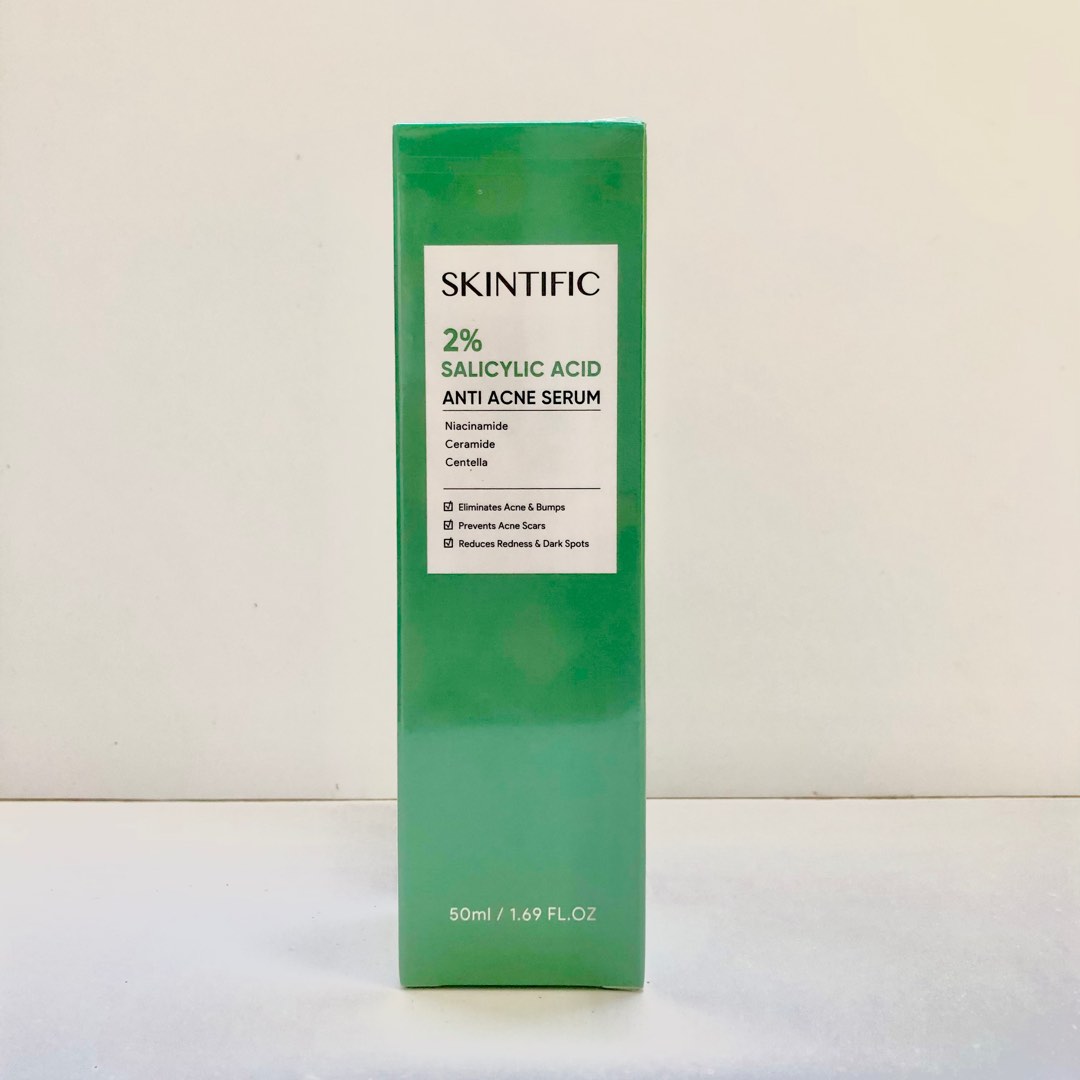 Skintific 2 Salicylic Acid Anti Acne Serum 50ml Kesehatan