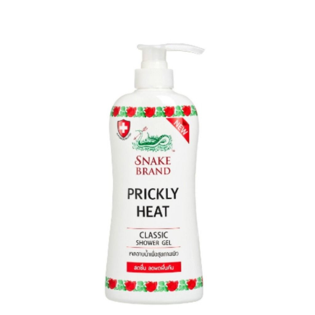 Snake Brand Shower Gel Prickly Heat Classic Size 450ml Cooling ...