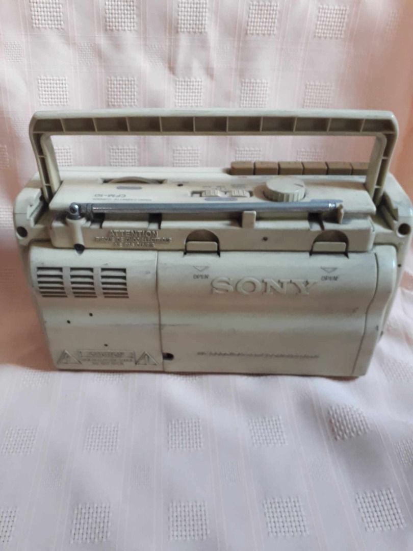 Sony CFM-10 Radio Cassette Player, Audio, Portable Music Players on ...