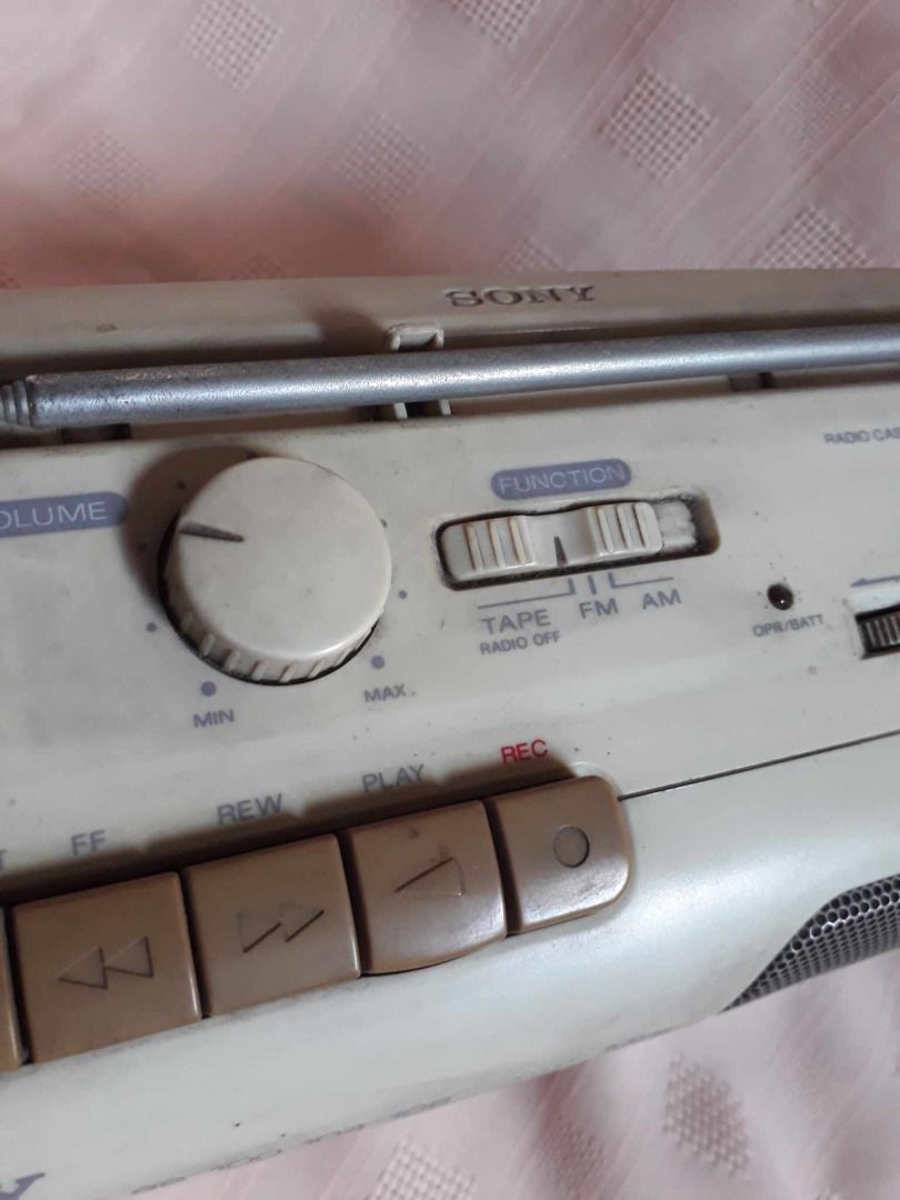 Sony CFM-10 Radio Cassette Player, Audio, Portable Music Players on ...