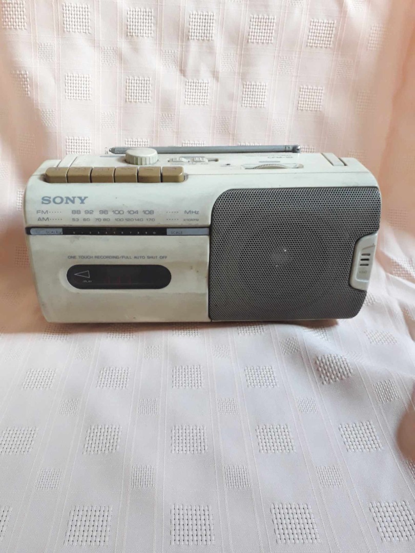 Sony CFM-10 Radio Cassette Player, Audio, Portable Music Players on ...