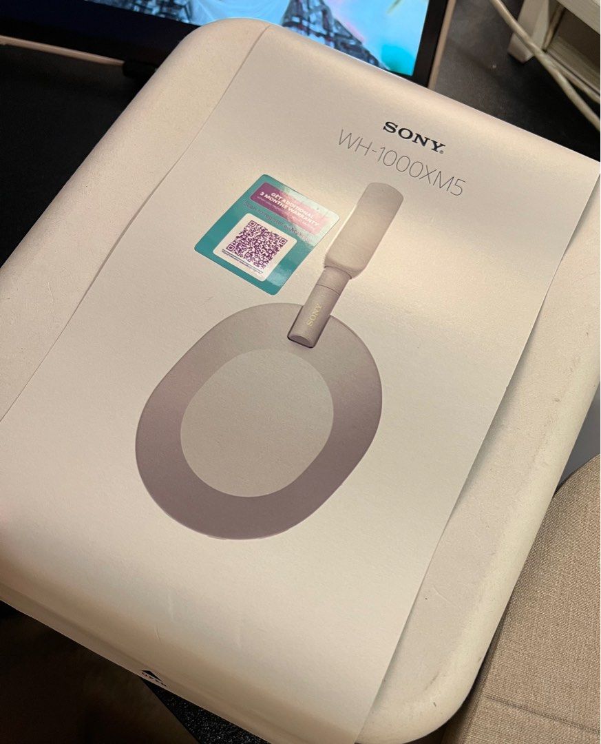 Sony WH-1000XM5 Platinum Silver XM5, Audio, Headphones & Headsets on ...