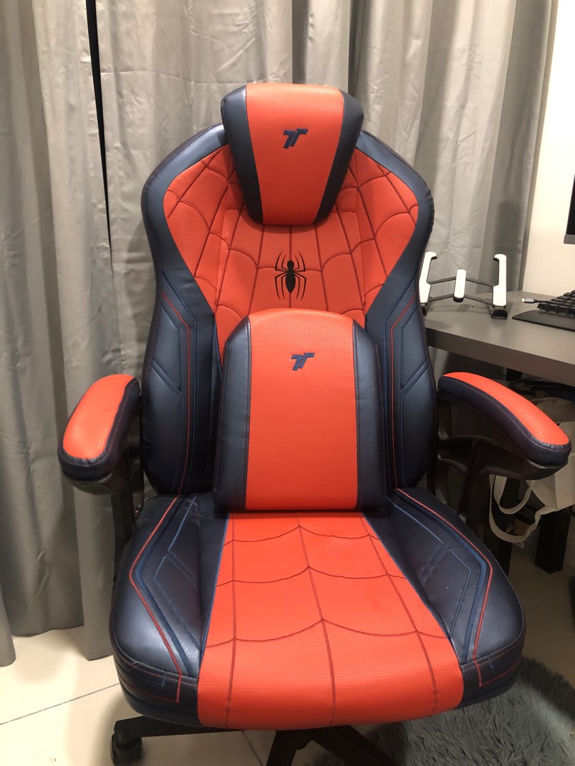 TTRacing Duo V4 Pro Gaming Chair - Spider-Man Edition, Furniture & Home ...