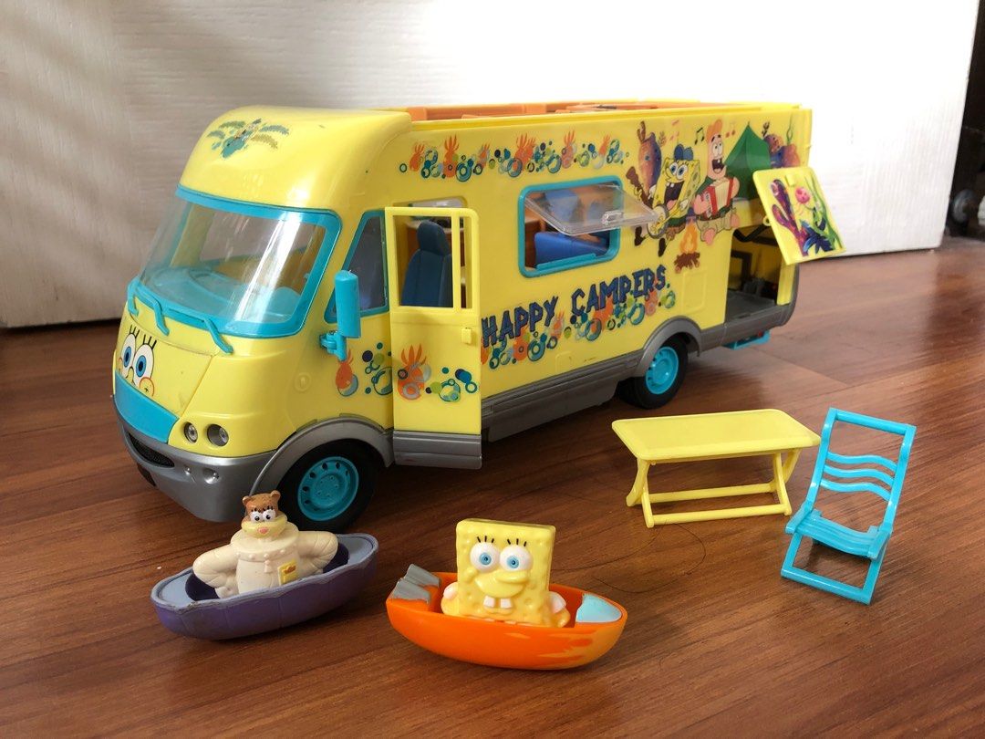 Spongebob camper van playset, Hobbies & Toys, Toys & Games on Carousell
