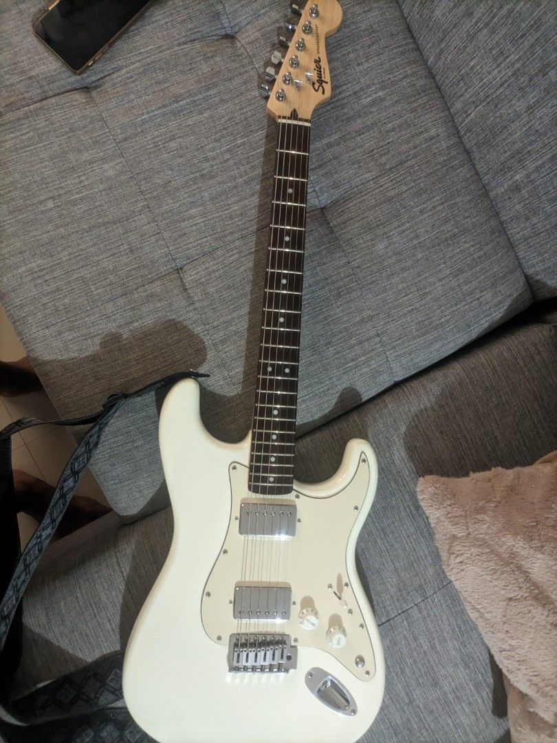 Squier Stratocaster HH With Push/Pull Split Coil Set Up( Pull for ...