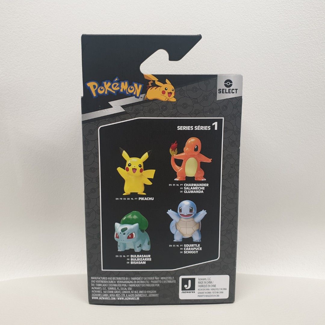 SQUIRTLE METALLIC Pokemon Select Series 1, Hobbies & Toys, Toys & Games ...