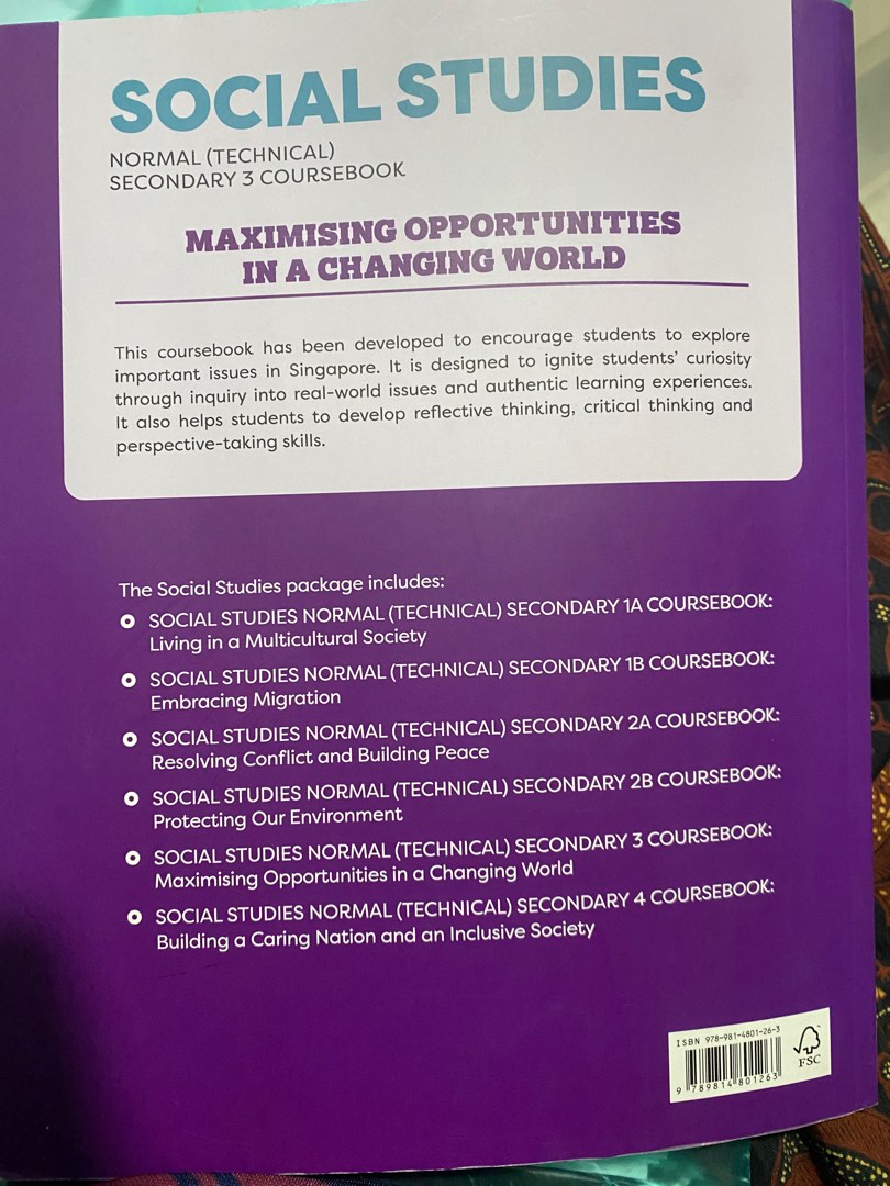 SS textbook (social studies), Hobbies & Toys, Books & Magazines ...