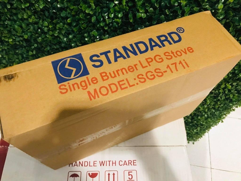 Standard Single Burner Gas Stove SGS-171i, Furniture & Home Living ...