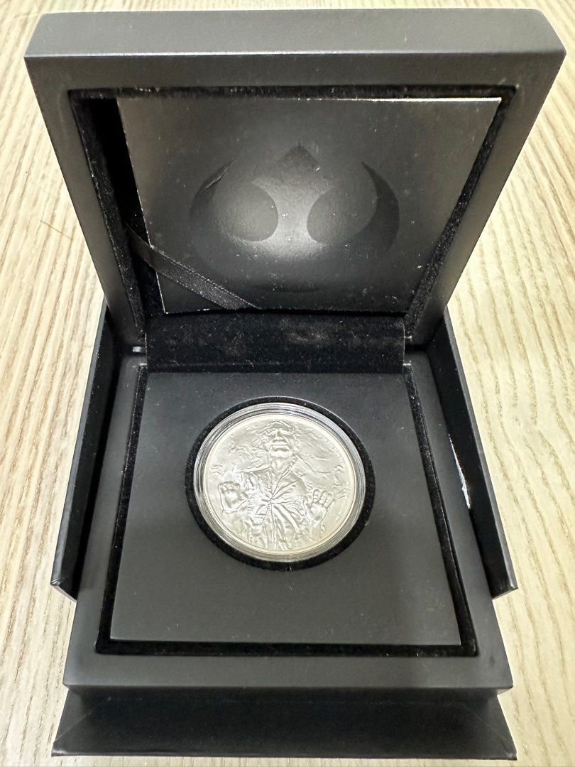 Star Wars Han Solo 1oz Silver Coin, Hobbies & Toys, Memorabilia ...