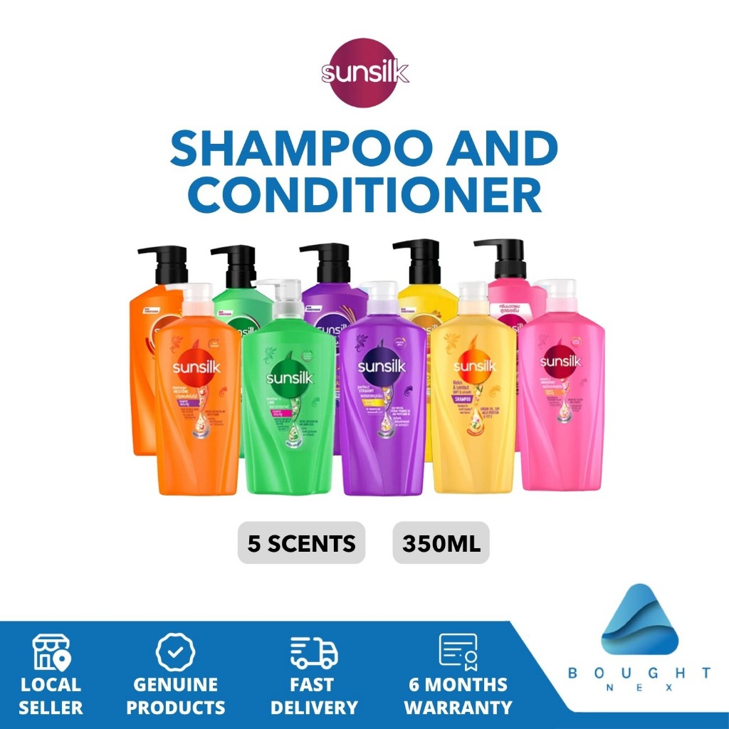 Sunsilk Shampoo and Conditioner Damage Restore Nourishment Straight ...