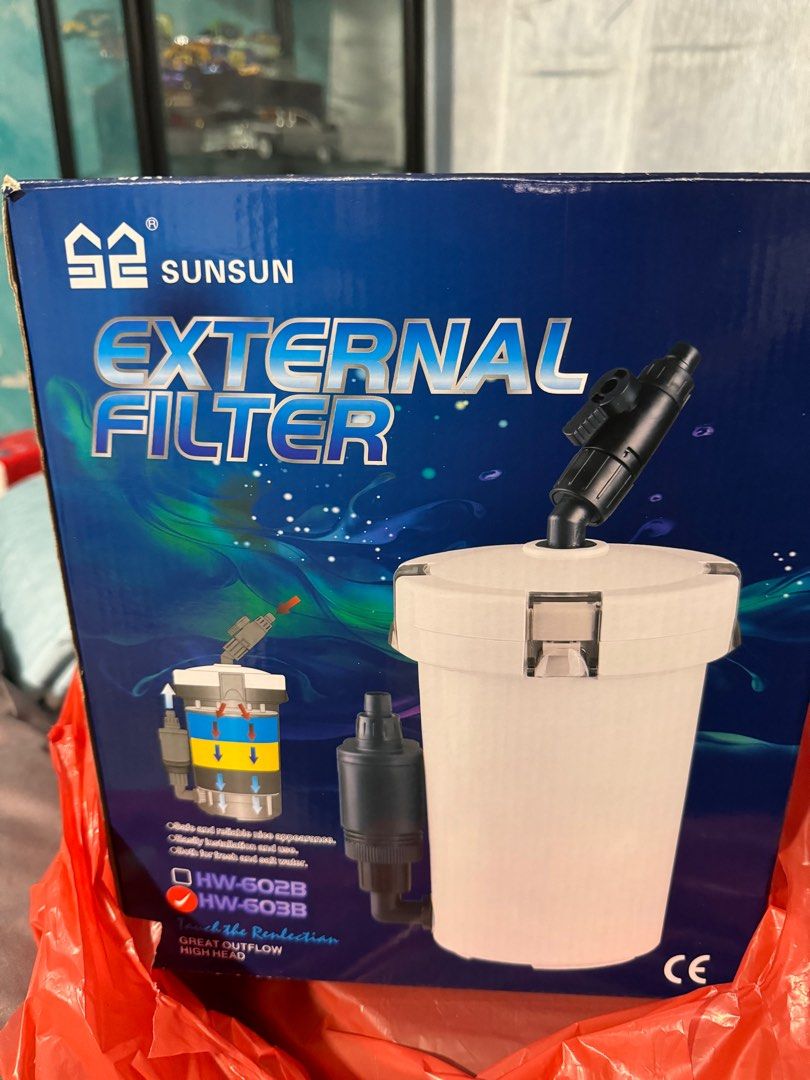Sunsun External Filter Canister, Pet Supplies, Homes & Other Pet ...
