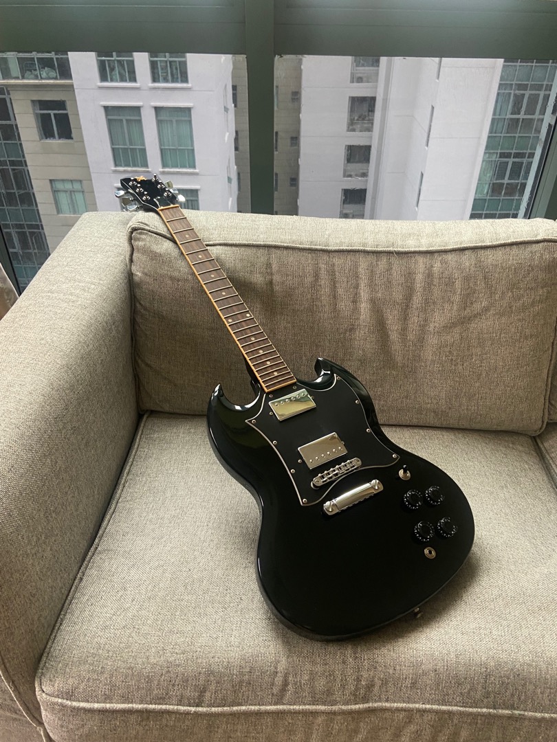 SG Electric Guitar, Hobbies & Toys, Music & Media, Musical Instruments ...
