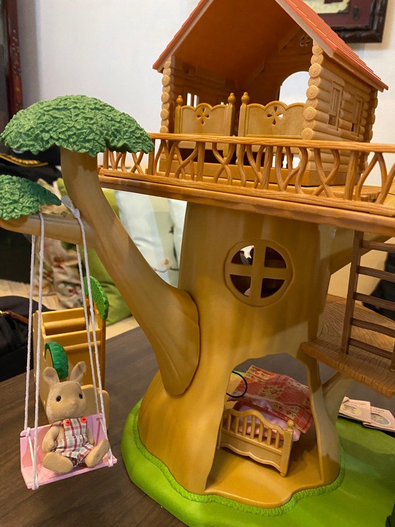Sylvanian Families Treehouse Set, Hobbies & Toys, Toys & Games on Carousell