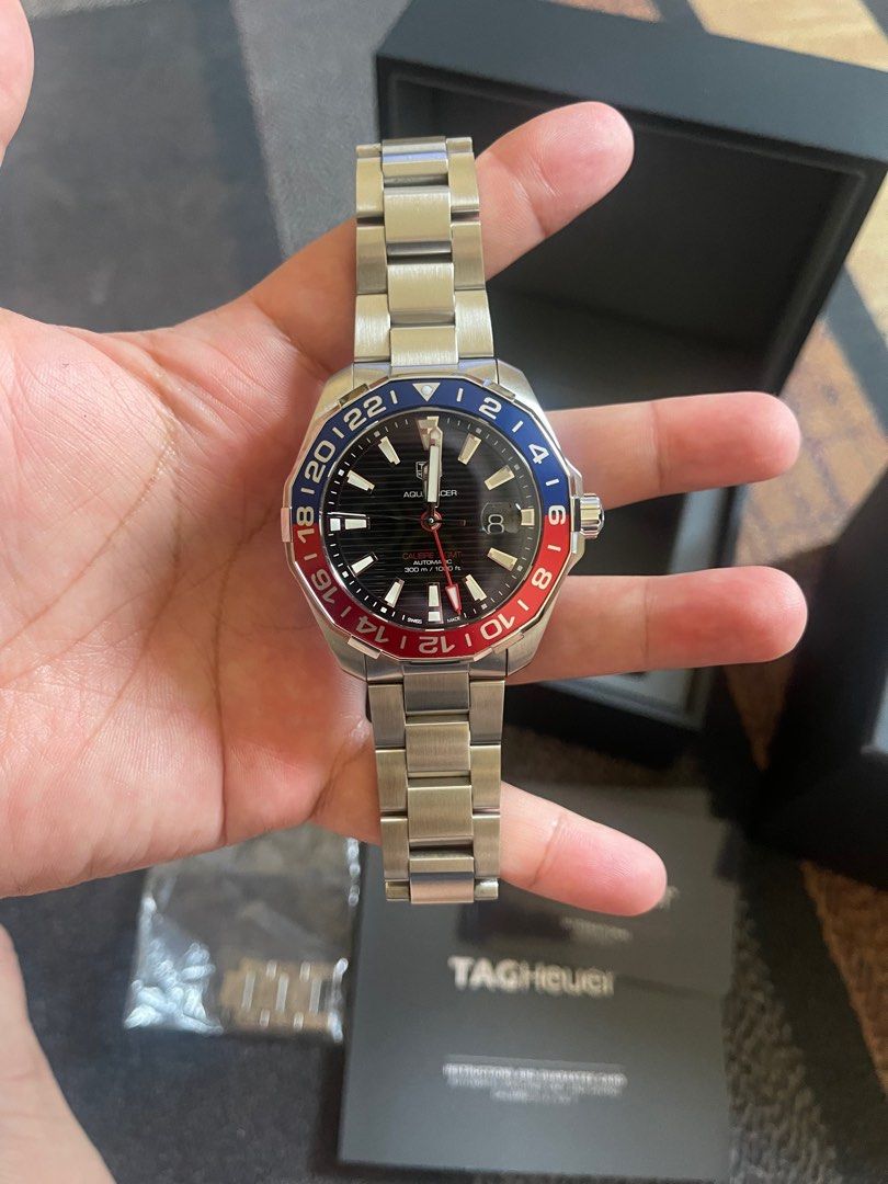 Tag Heuer Aquaracer Pepsi, Luxury, Watches on Carousell